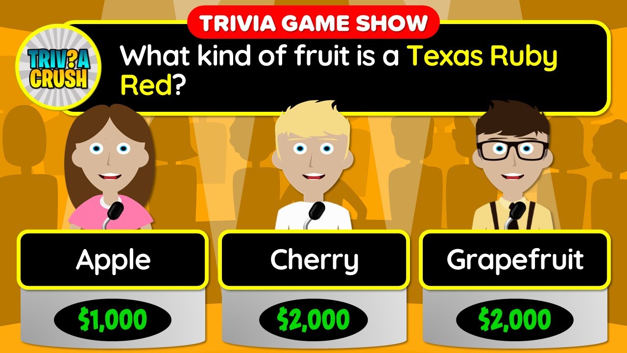 👉 Today's Best GENERAL KNOWLEDGE Daily Trivia Quiz - Unique Game Show ...