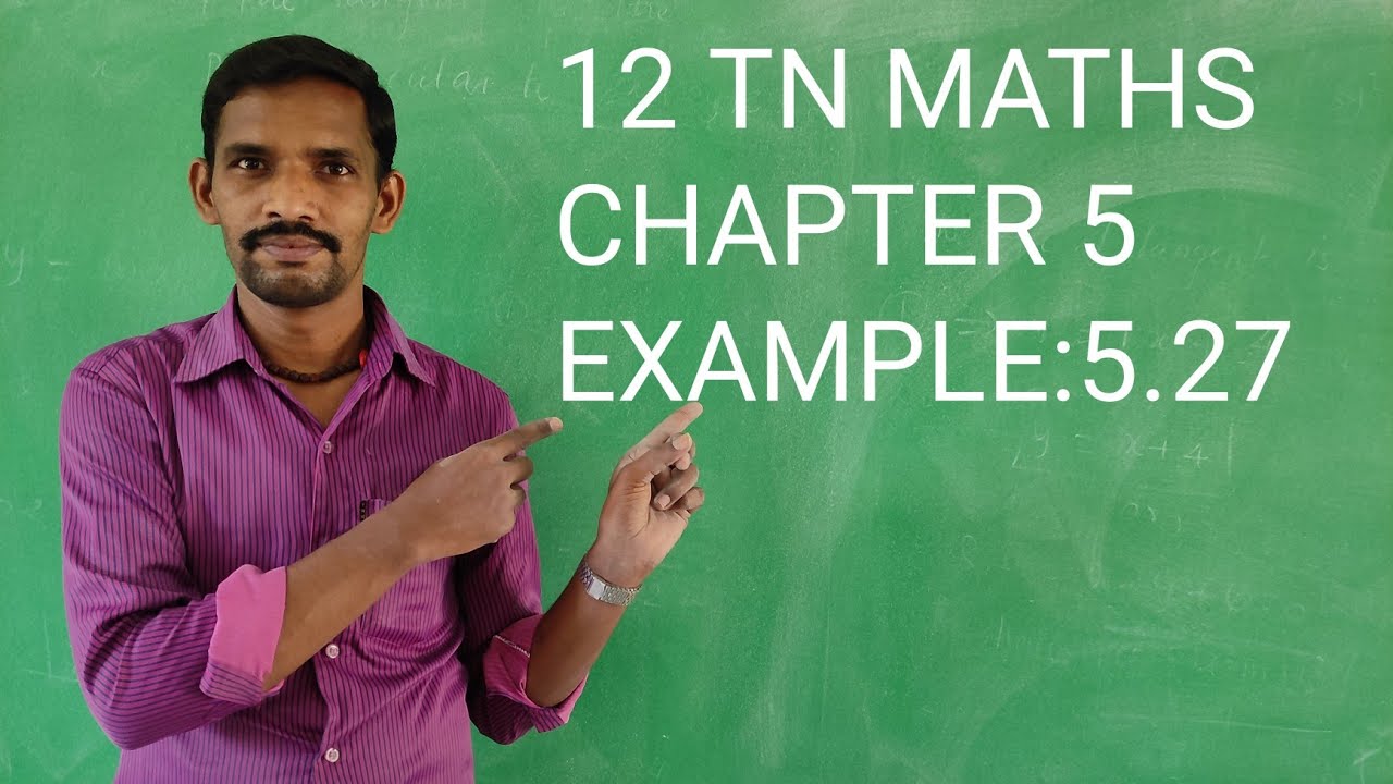 12th Maths Example 5 27 YouTube 12th-maths-example-5-27-youtube