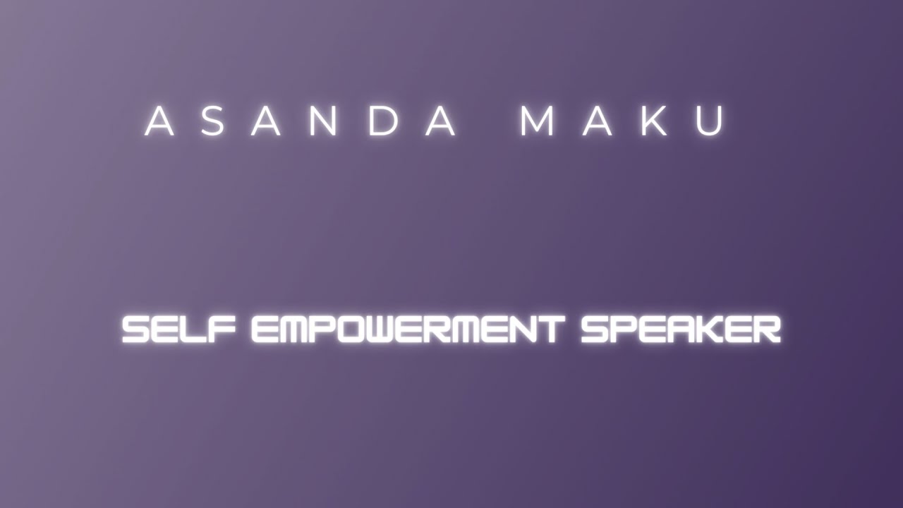 Asanda Maku Final Web Showcase - YouTube