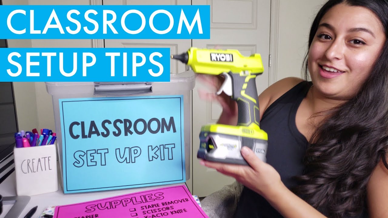 Classroom Setup Tips for Teachers - YouTube
