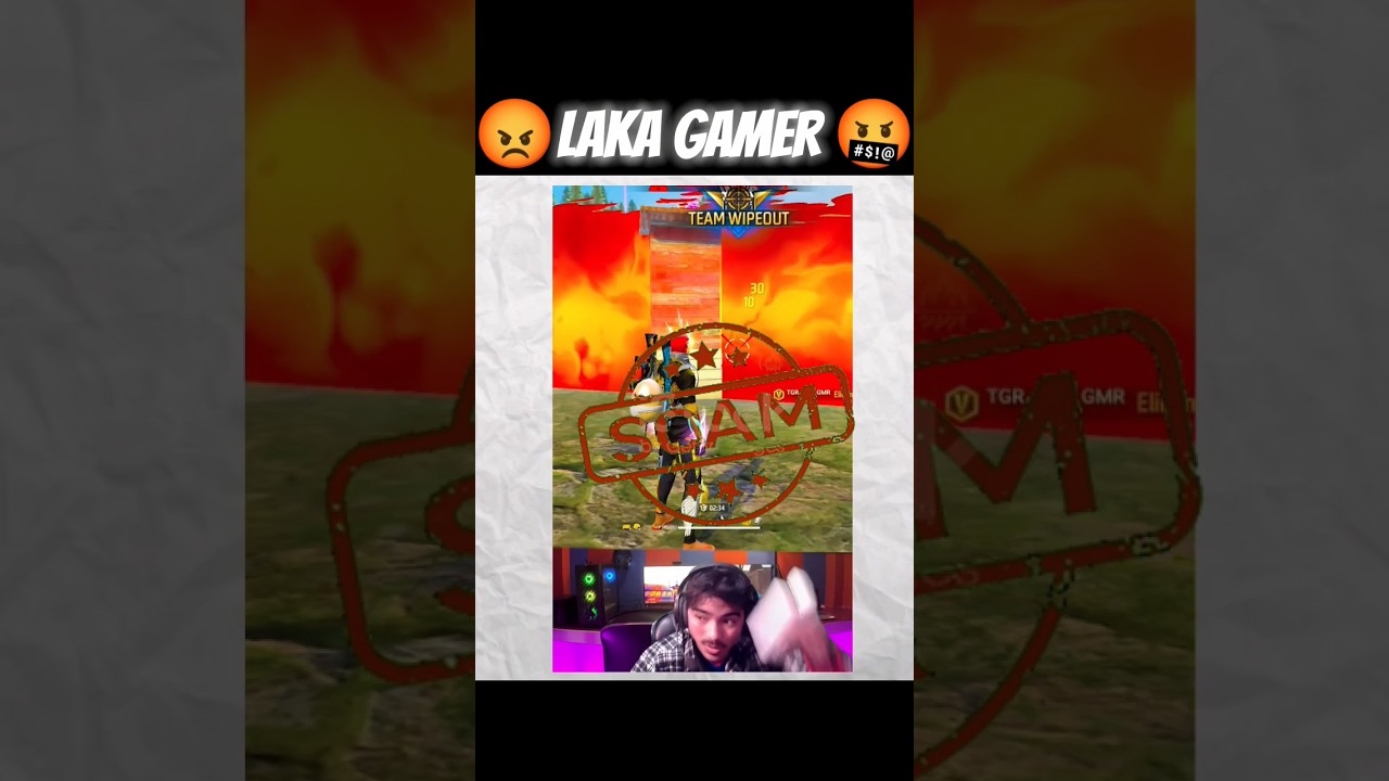 LAKA GAMER EXPOSED 🤬 PART-(4) #viral #youtubeshorts #sorts #ffshorts # ...