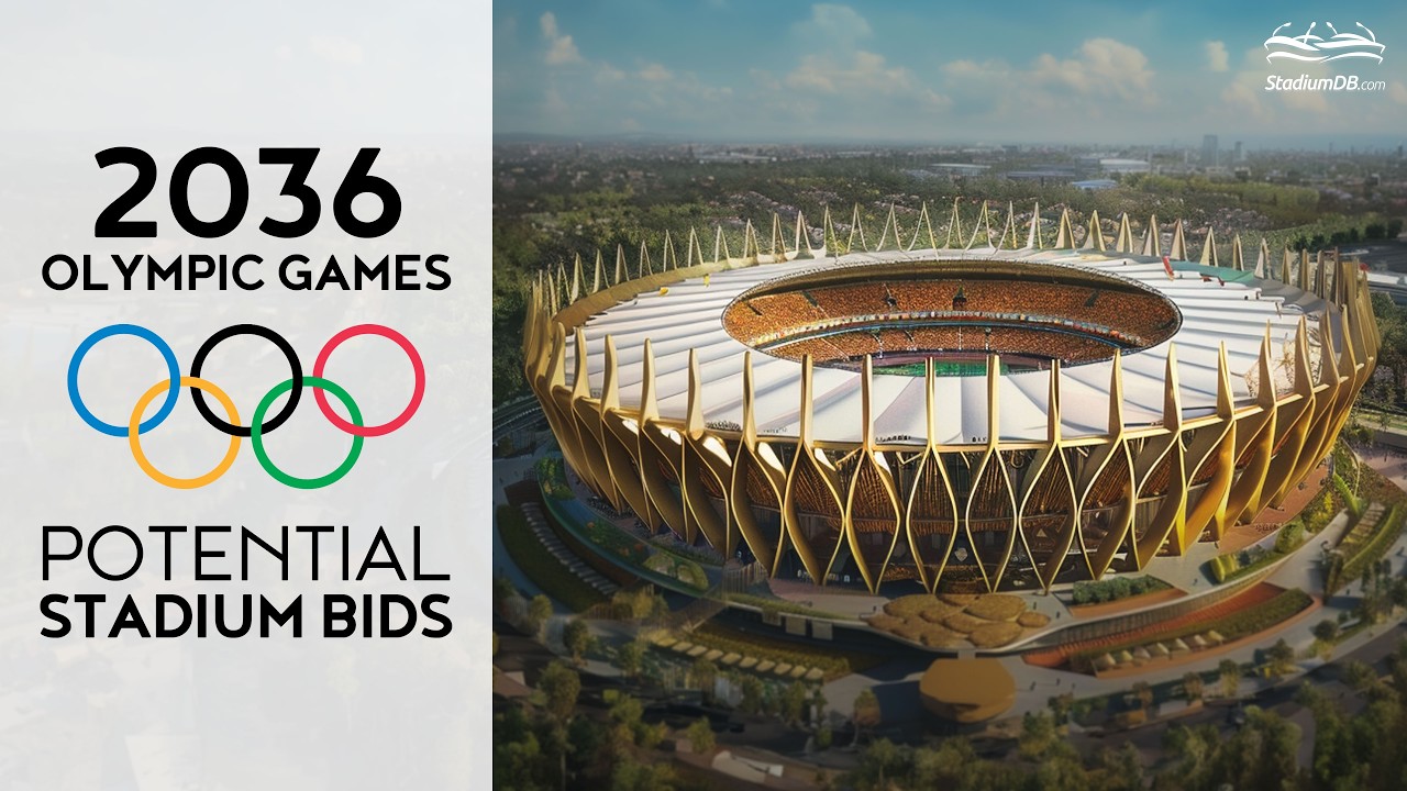 🌍 2036 Olympic Games: Potential Stadium Bids - YouTube