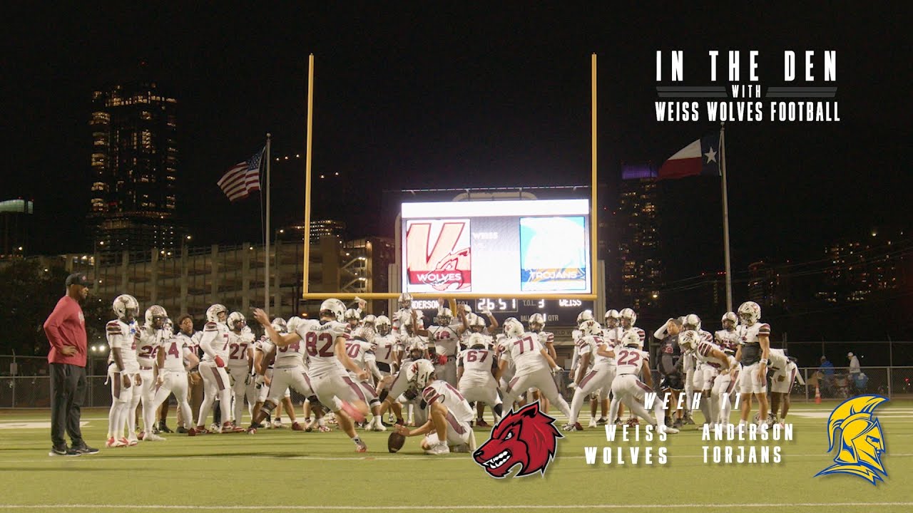 In the Den with Weiss Wolves Football: Week 11 vs. Anderson Trojans ...