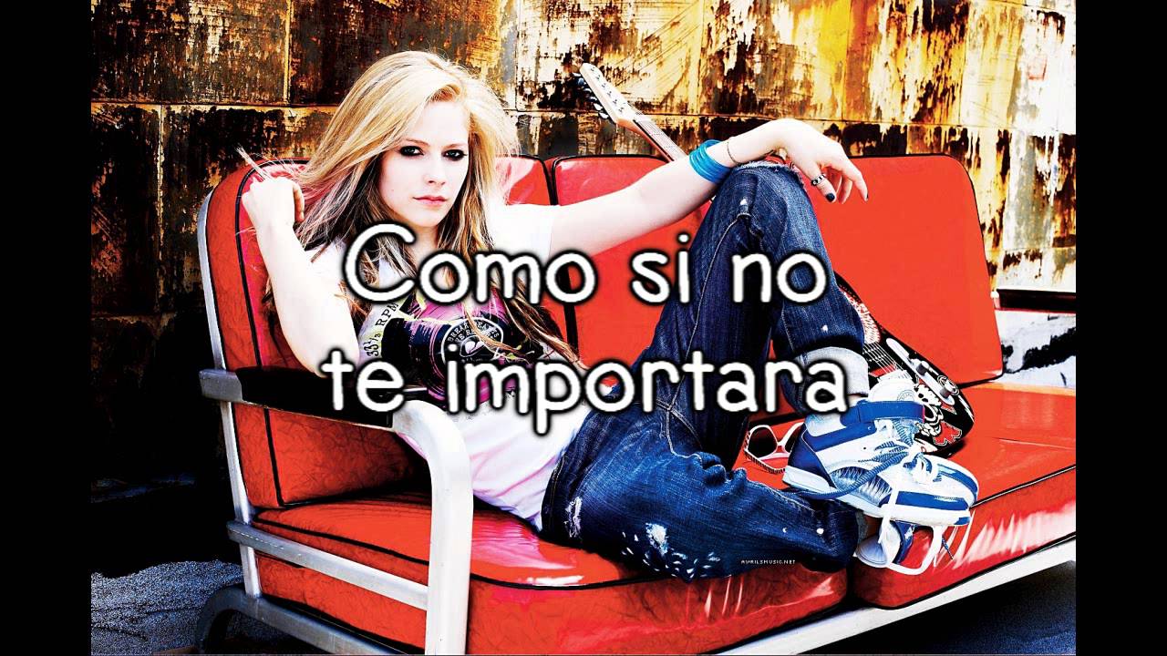 Freak Out - Avril Lavigne - Traducida al Español. - YouTube