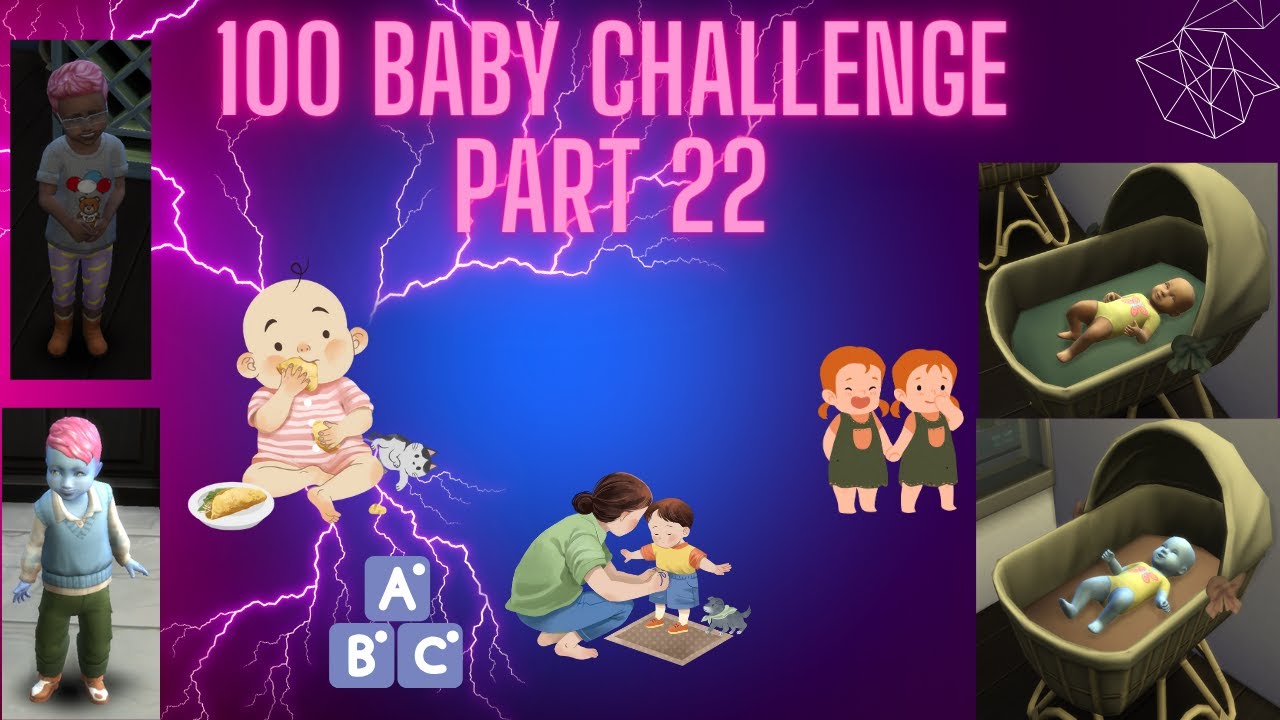 100 baby challenge part 22 - Of course twins again - YouTube