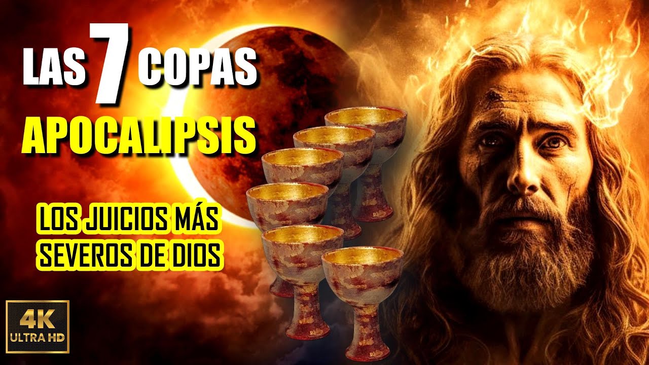Las 7 COPAS de la IRA de DIOS | El Apocalipsis - YouTube