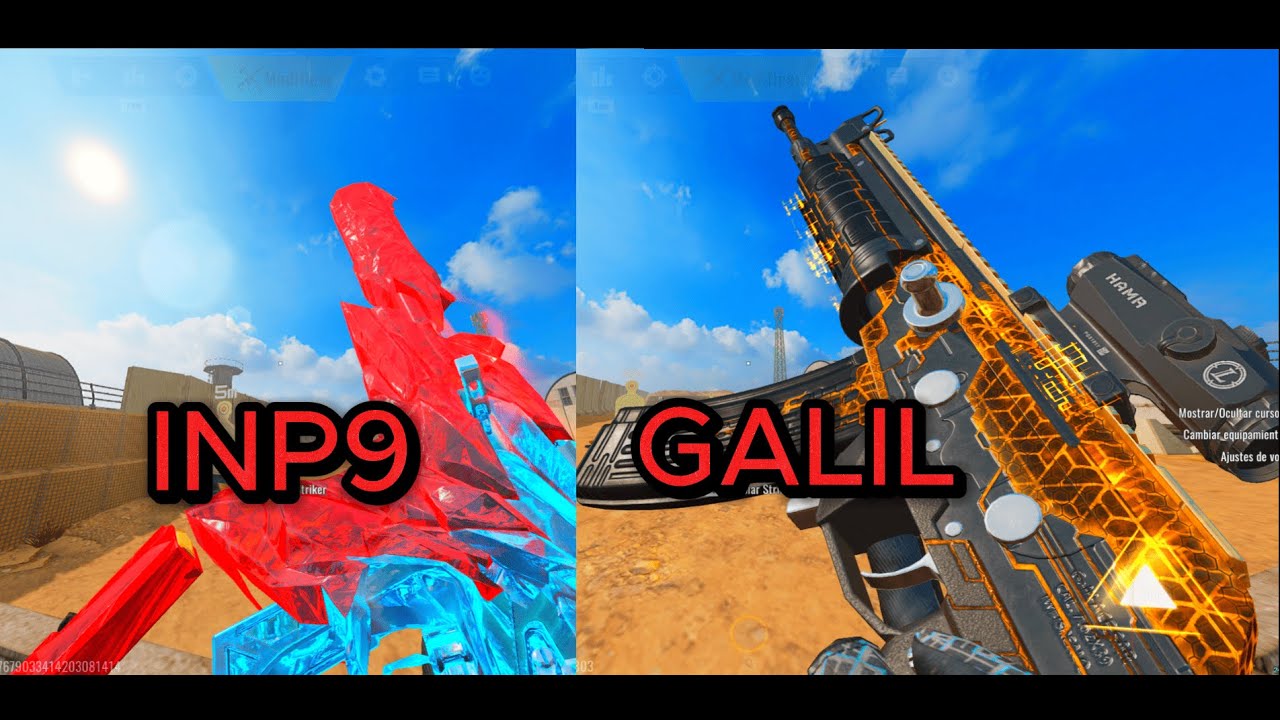 combo INP9 GALIL Bloodstrike - YouTube