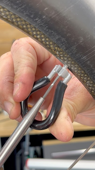 Simple fix for wobbly bike wheels - YouTube