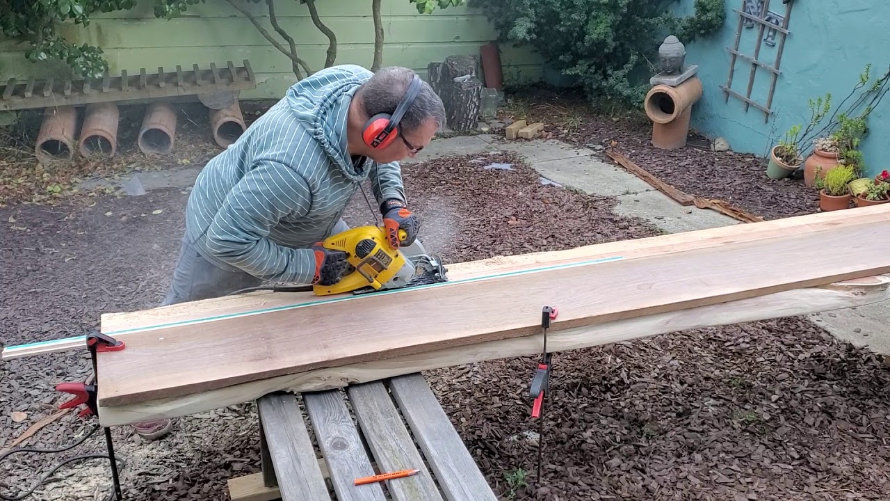 2019-11-29 cutting the Redwood tree - YouTube