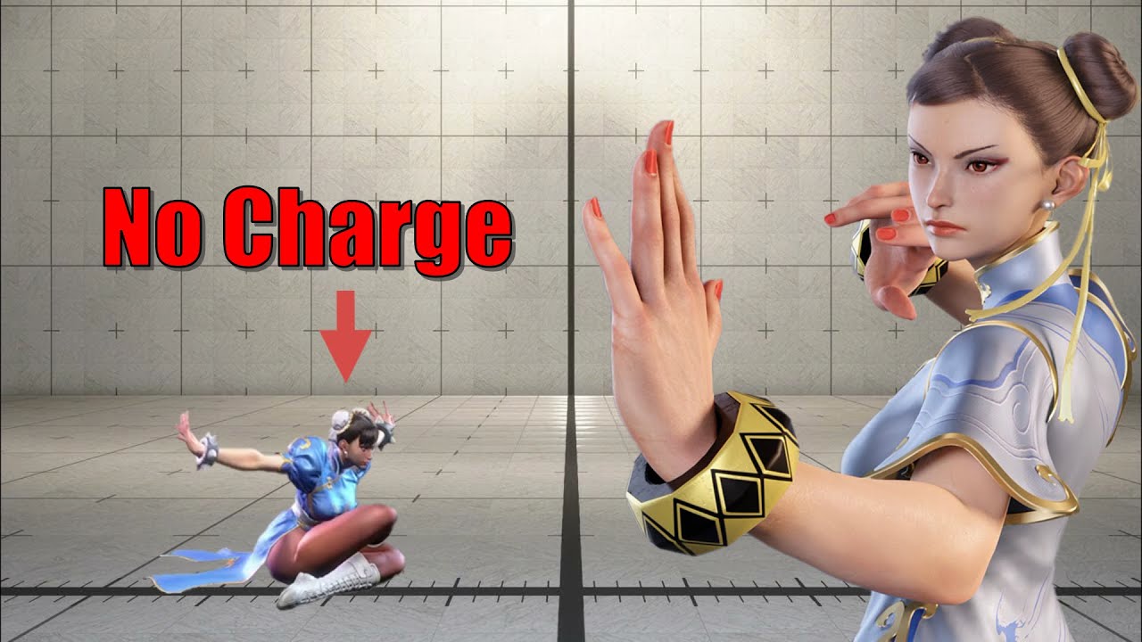 Did You Know Chun li Doesn't Need To Charge During Her Stance?【Street ...