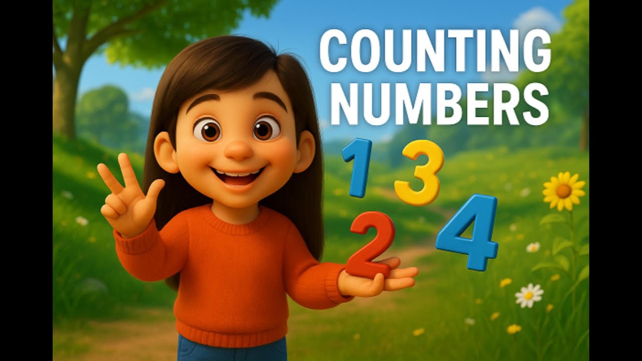 🎉 Counting Fun | Numbers 1 to 10 Rhyme for Kids | Learn to Count with ...