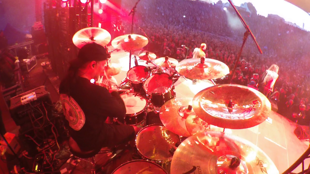 JASON BITTNER DRUM CAM - "BLOOD MONEY" - ROCK HARD FEST GERMANY 5/19 ...