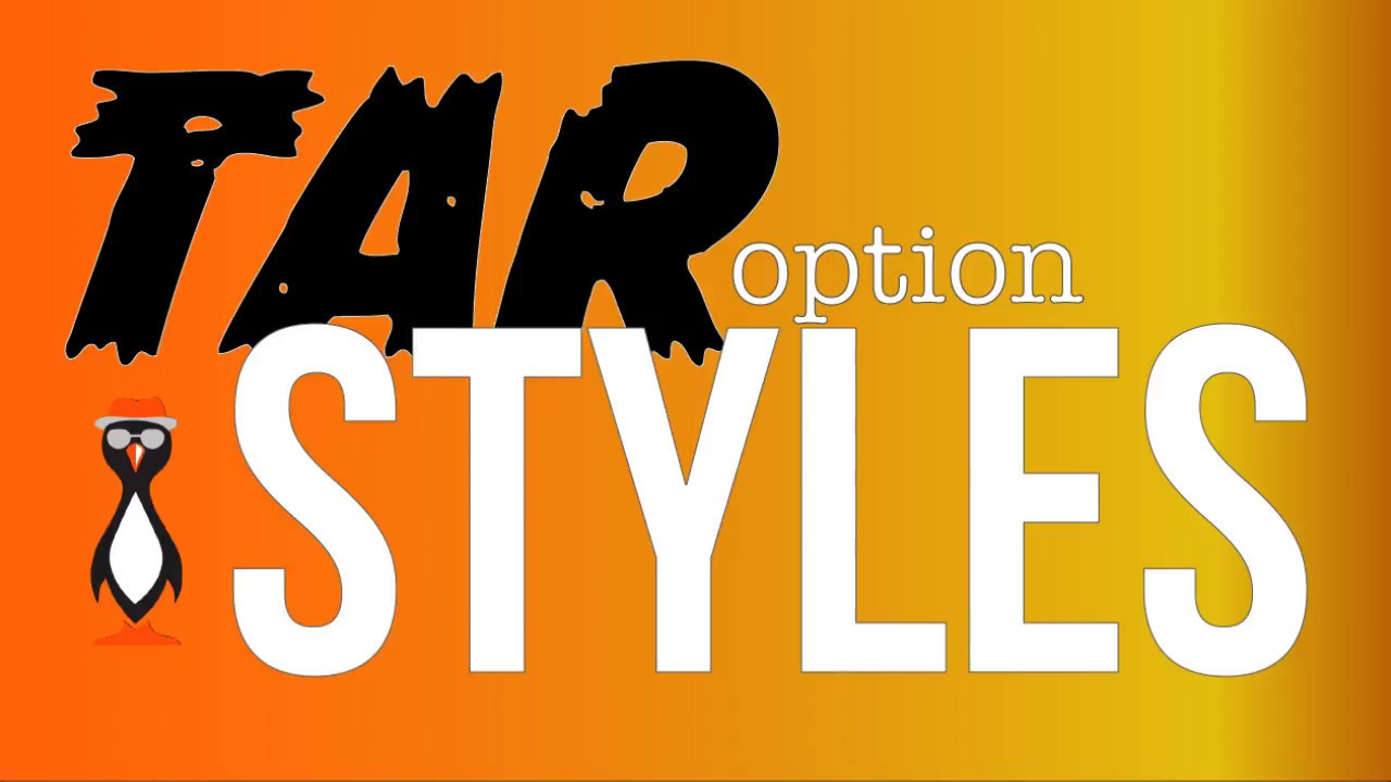 Gnu Tar Options Syles Youtube