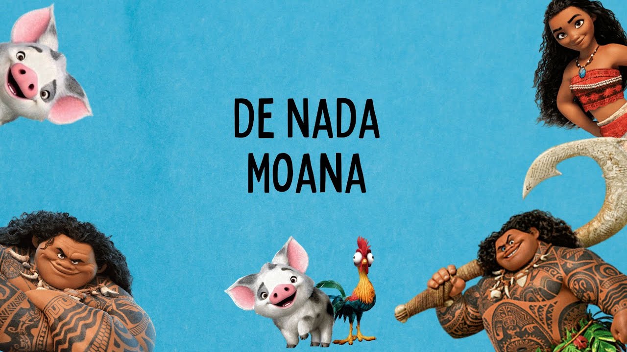 "De Nada" Legendado - Música - "Disney"#moana - YouTube