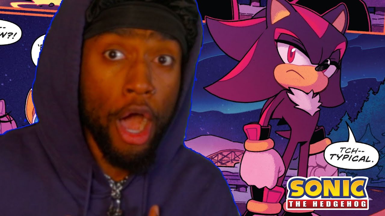 WHY SHADOW LOOK GORGEROUS??? | Sonic the Hedgehog (IDW) - Issue #33 ...