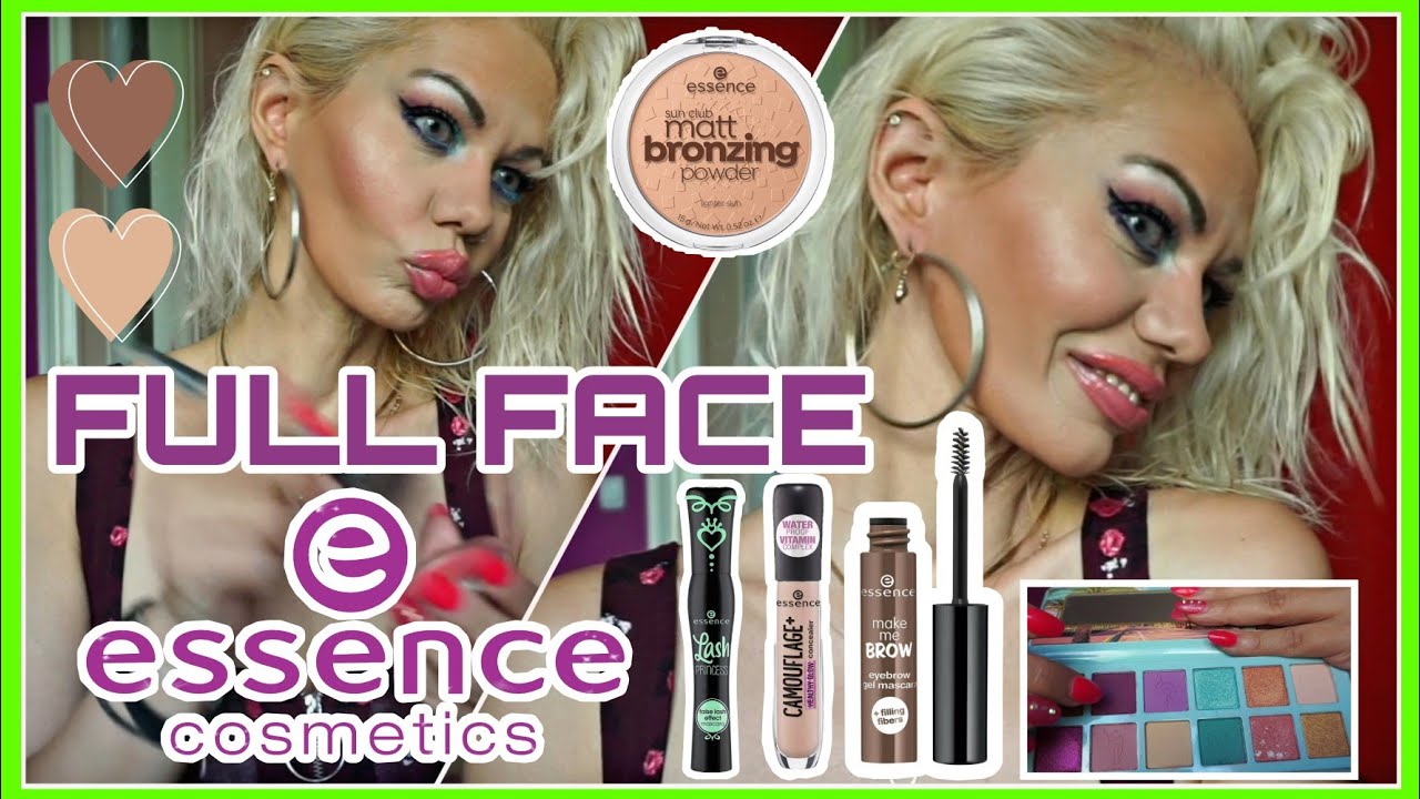 FULL FACE ESSENCE MAKEUP|ΔΟΚΙΜΑΖΩ ΚΑΛΛΥΝΤΙΚΑ ΑΠΟ ΤΗΝ ESSENCE | FULL ...