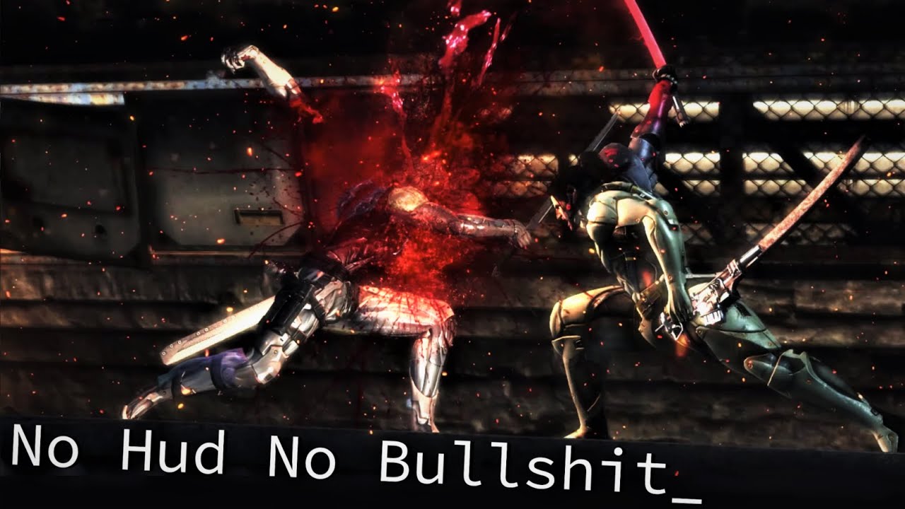 Metal Gear Rising: Revengeance: No Hud No Bullshit - YouTube