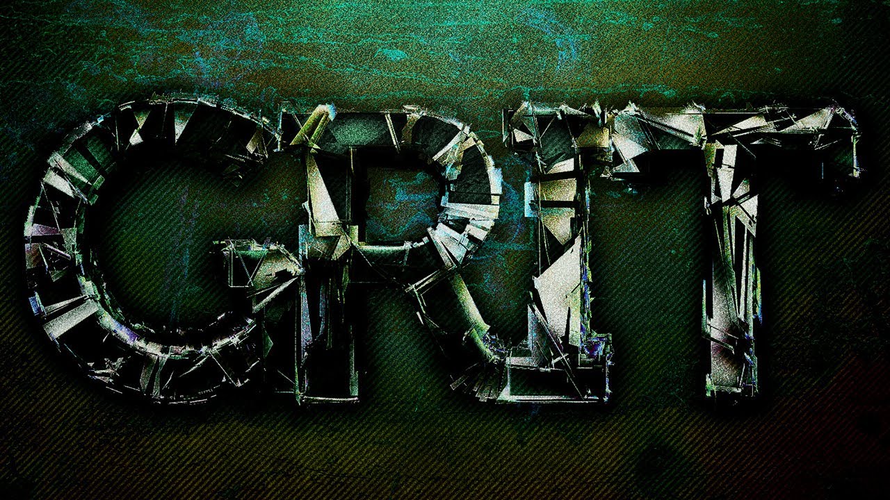 GRIT | Text Effect | Photoshop Tutorial - YouTube