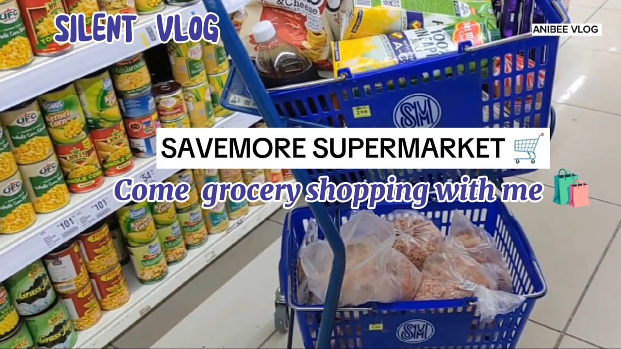 SAVEMORE COME GROCERY SHOPPING WITH ME Jan. 2024. - YouTube