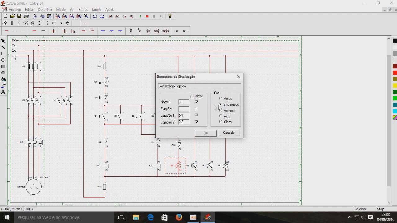 Partida direta com reversão (CADE SIMU) - YouTube