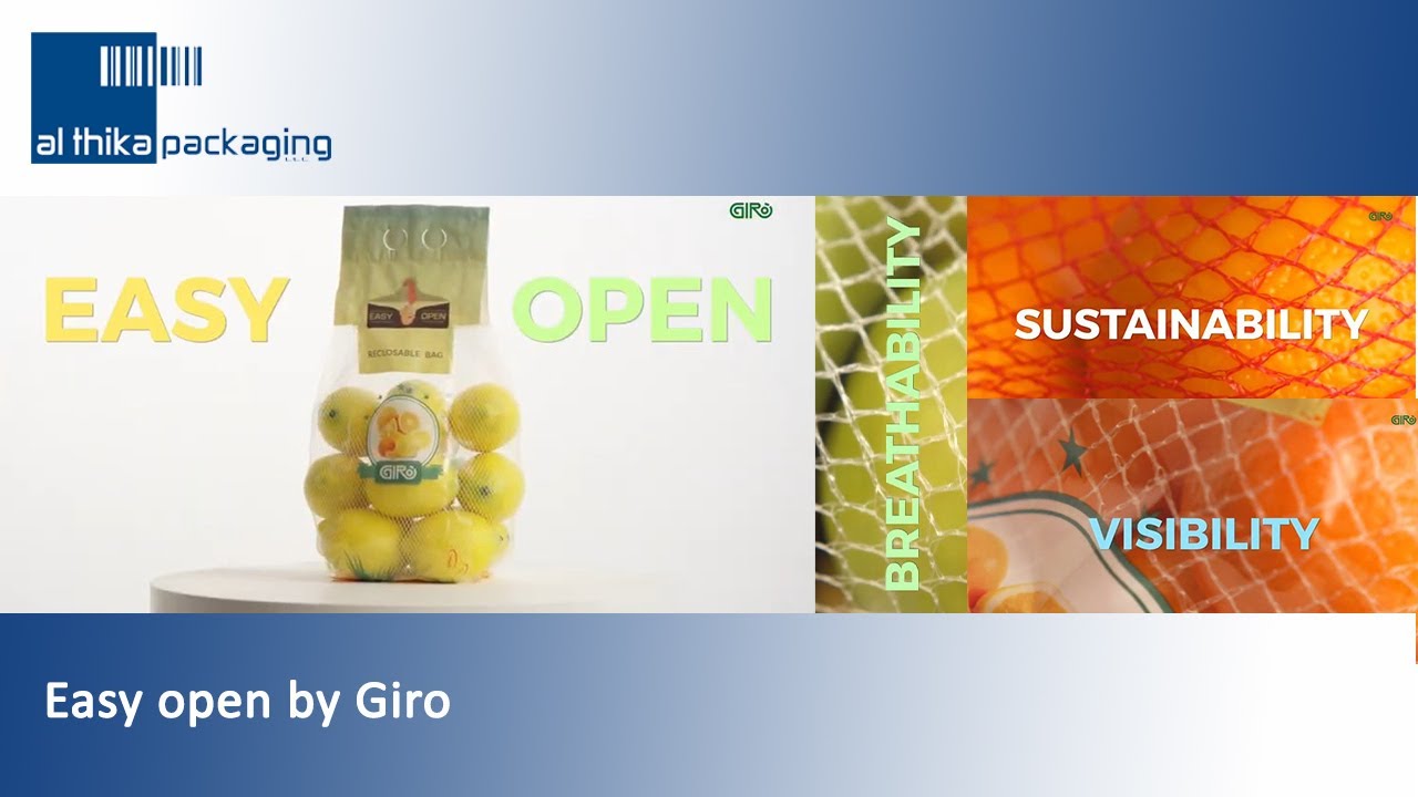 Giro Net Packaging Machine - Easy Open - Al Thika Packaging Oman UAE ...
