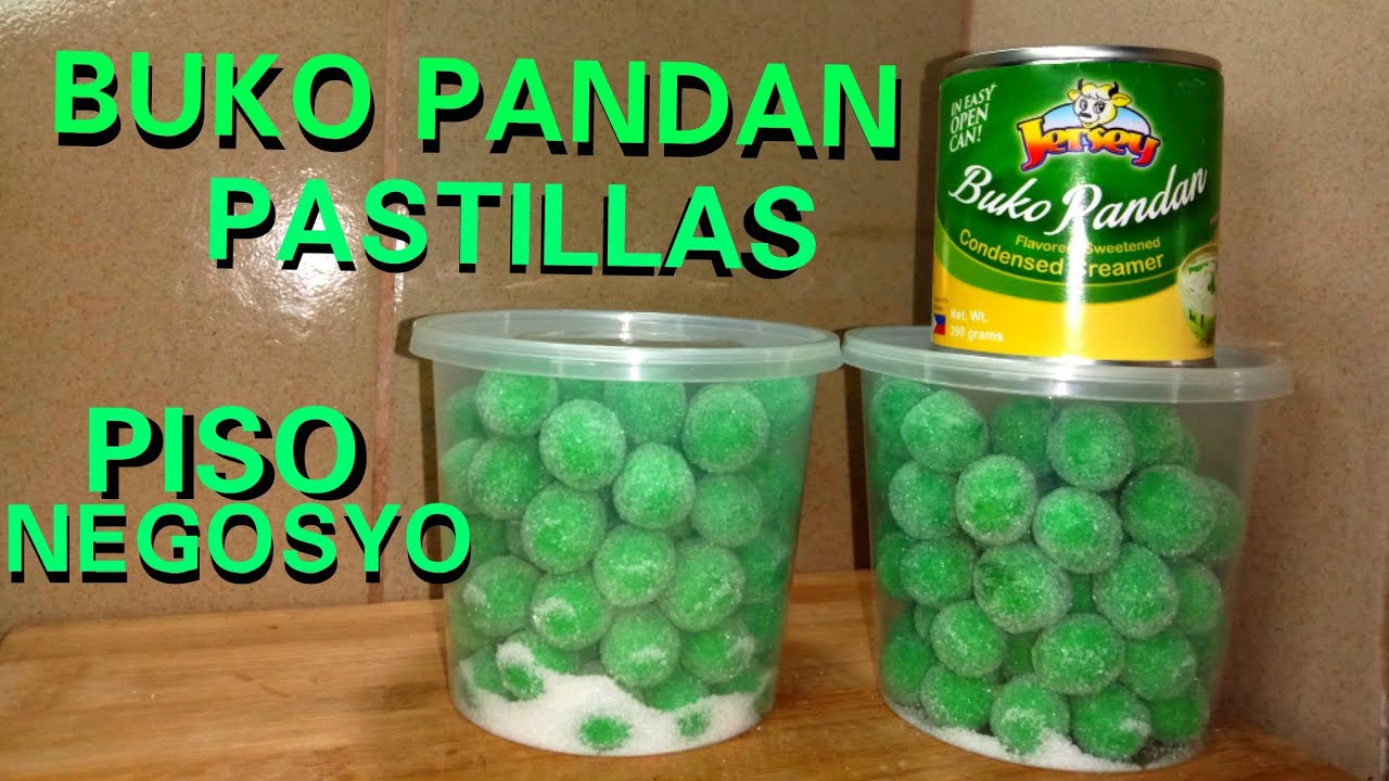 BUKO PANDAN PASTILLAS| PISO PANG NEGOSYO|HOME PANG NEGOSYO RECIPE - YouTube
