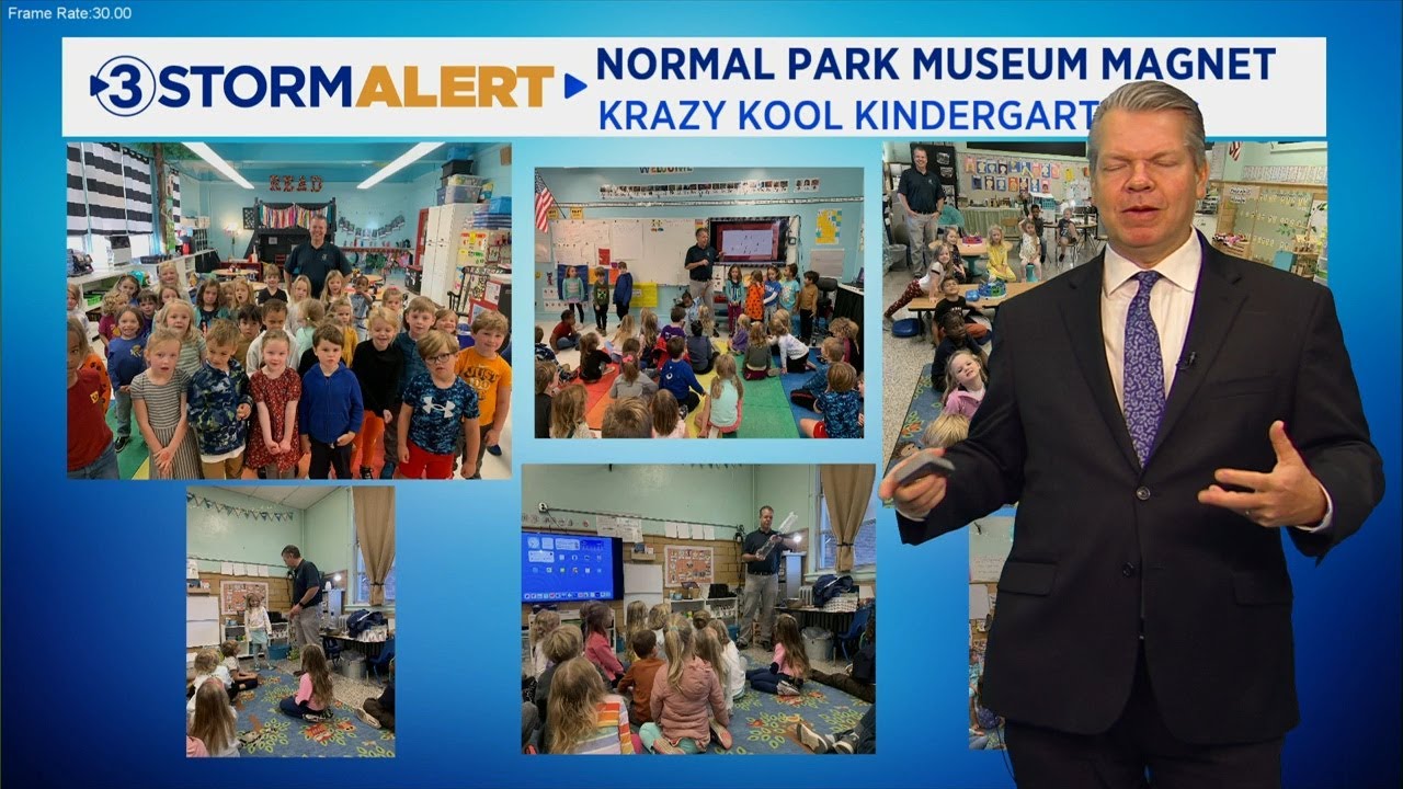 Local 3's David Karnes at Normal Park Museum Magnet - YouTube