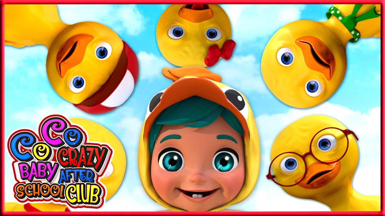 Five Little Ducks - Kids Songs & Nursery Rhymes - Coco Crazy Baby ...