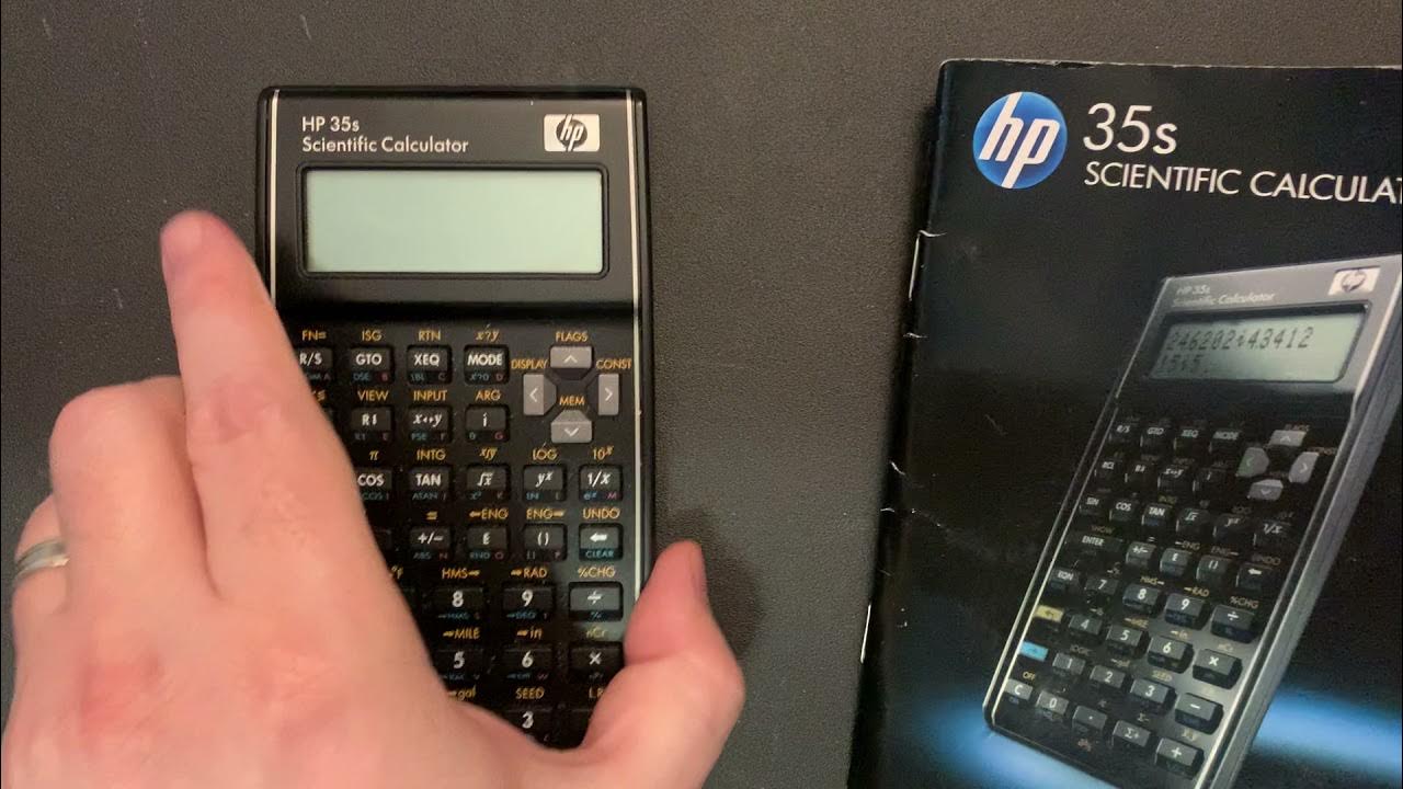 Land Surveying / HP 35s Part 1 - YouTube