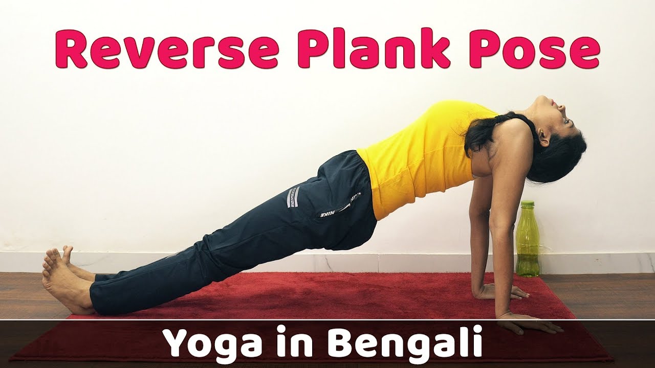 Reverse Plank For Women | How to do Planks | Yoga For Weight Loss ...