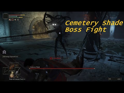 Elden Ring - Part 6 - Cemetery Shade Boss Fight (1080p - 60 FPS) - YouTube