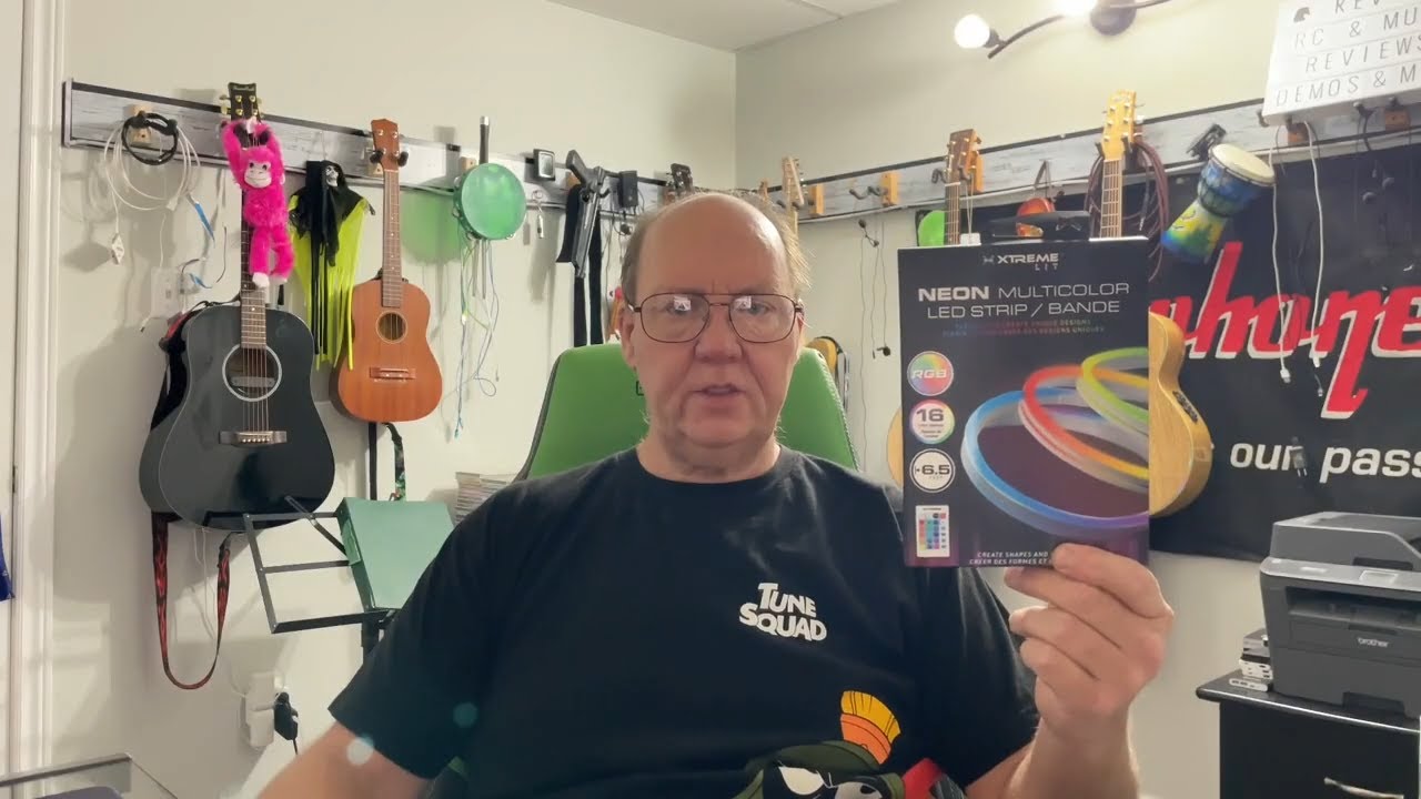 XTREME Lit Neon Led Strip Review Dollarama Deal - YouTube