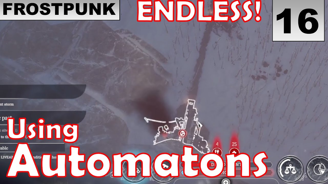 Using Automatons & Automation!!! | Frostpunk Endurance Endless Canyon ...