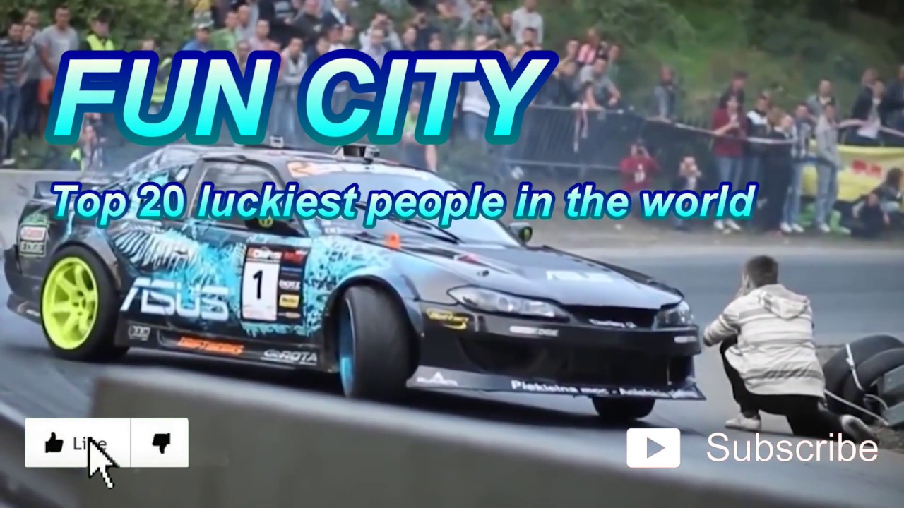 TOP 20 Luckiest people in the world (Compilation) - YouTube