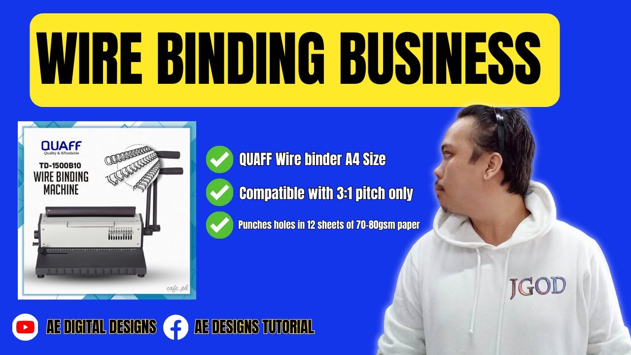 WIRE BINDING BUSINESS | WIRE BINDING MACHINE FOR NOTEBOOK | CALENDAR ...