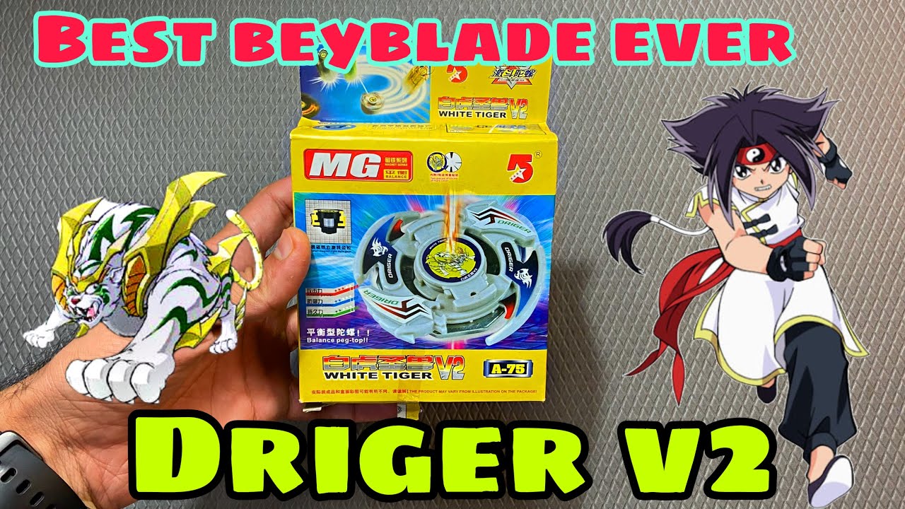 Driger V2 Beyblade Unboxing And Review | The Real Tiger - YouTube