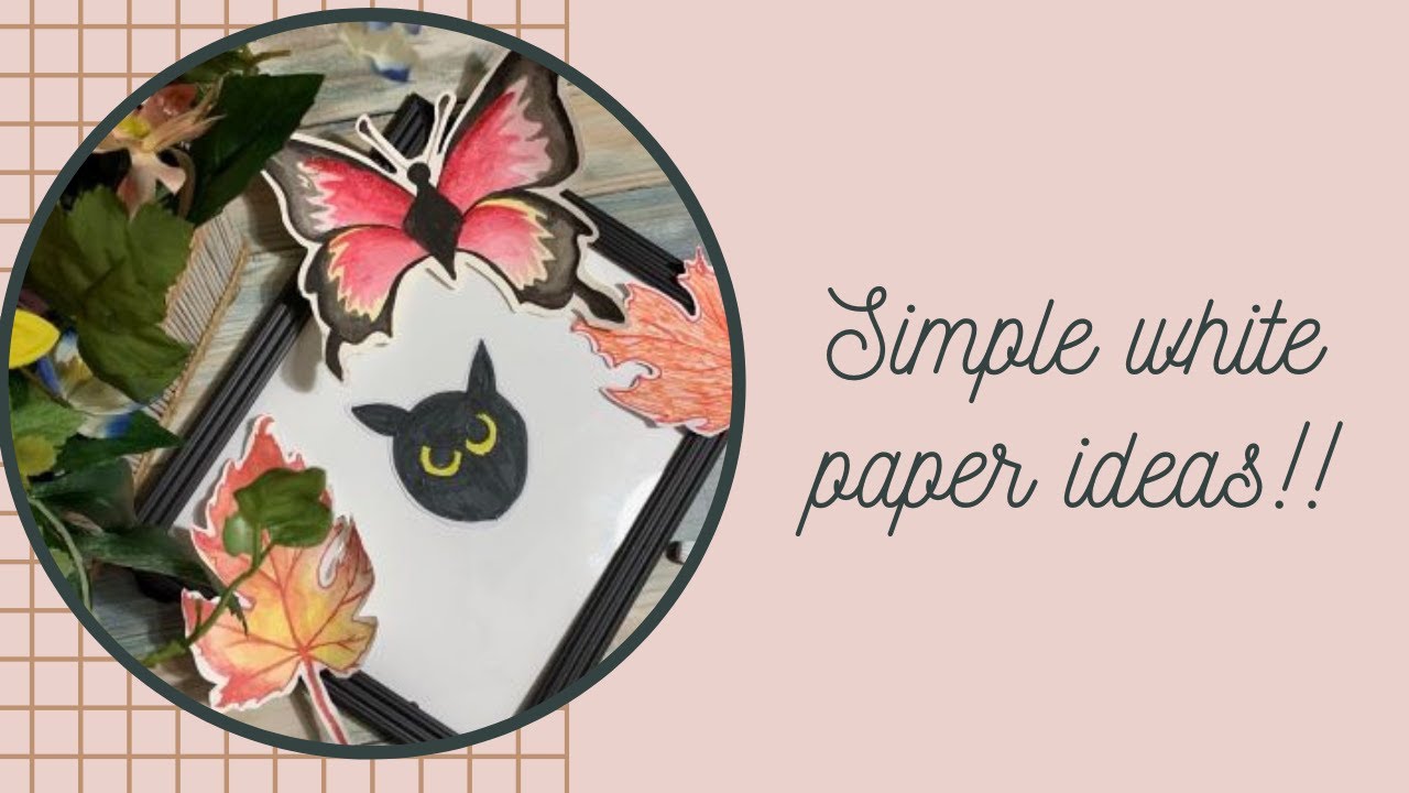 Simple paper paintings tips/Paperpainting /Creative Crafty at Home ...