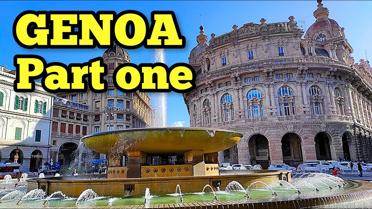 GENOA , ITALY , Part one, Walking in the Labyrinth of the Historic ...