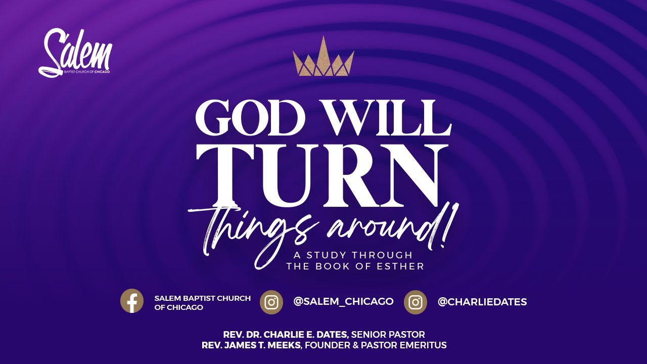 "Not Today Satan" Esther 6:5-14 | Dr. Charlie E. Dates | Wednesday 9-18 ...