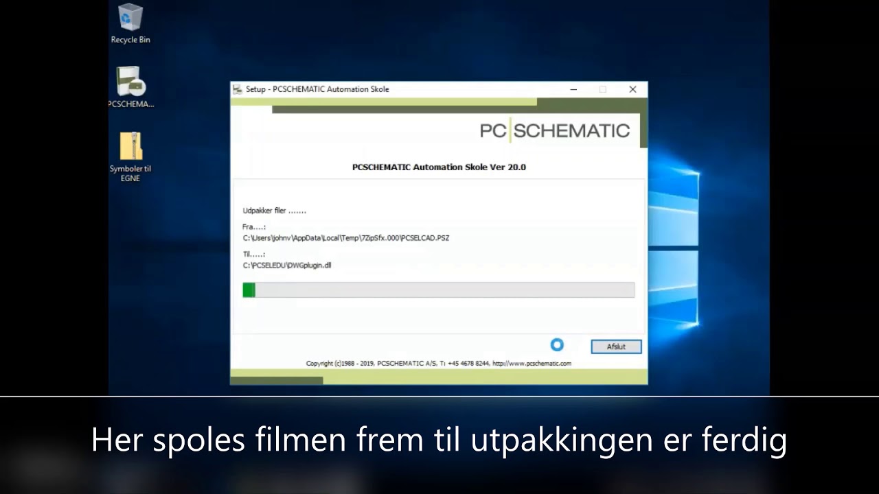 PC Schematic Installasjon - YouTube