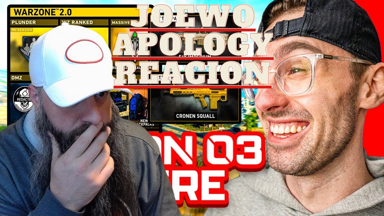 JOEWO APOLOGY REACTION - YouTube