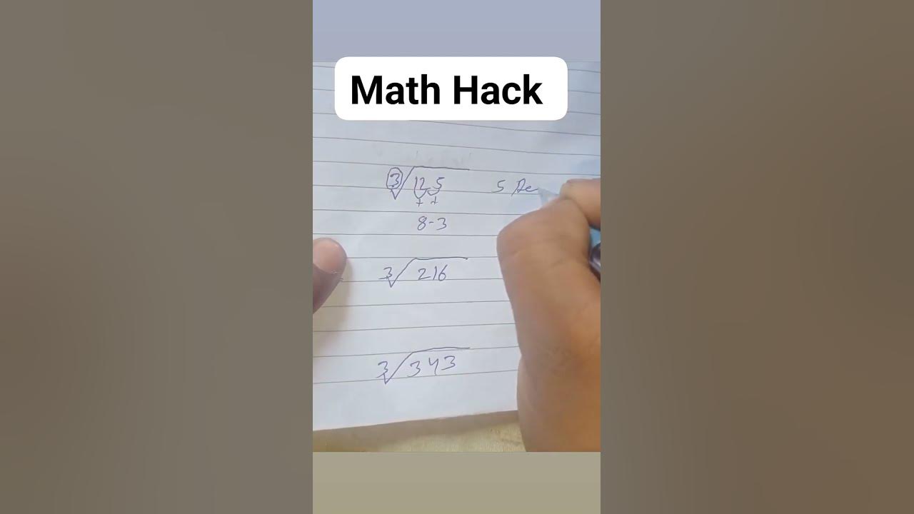 math hack😯😯gays like and subscribe please last question comment Karo 🤔 - YouTube
