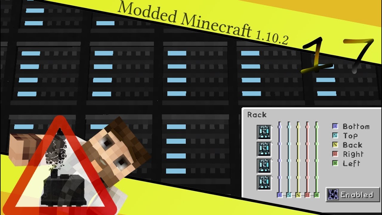 Server Racks - MyRail #17 [Modded Minecraft 1.10.2] Opencomputers - YouTube