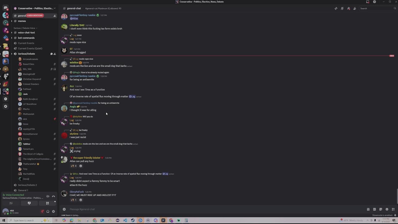 tards in conservative discord - YouTube