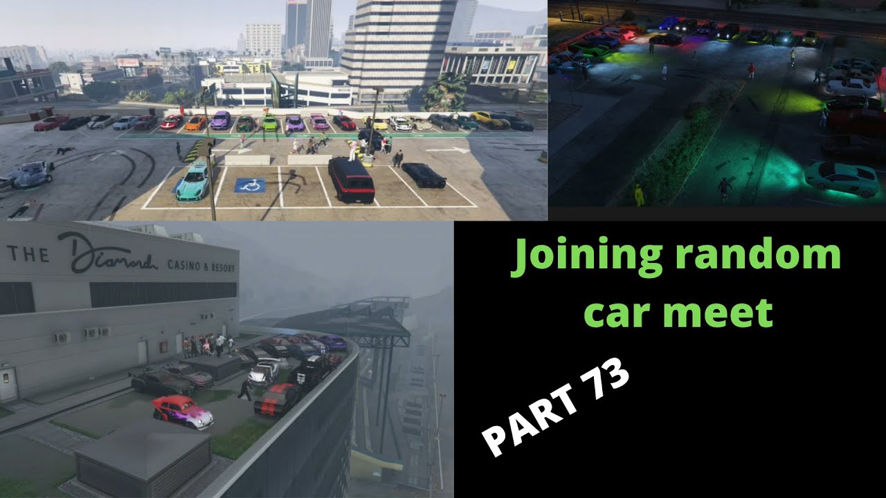 Random car meet PART 73 GTA V ONLINE - YouTube