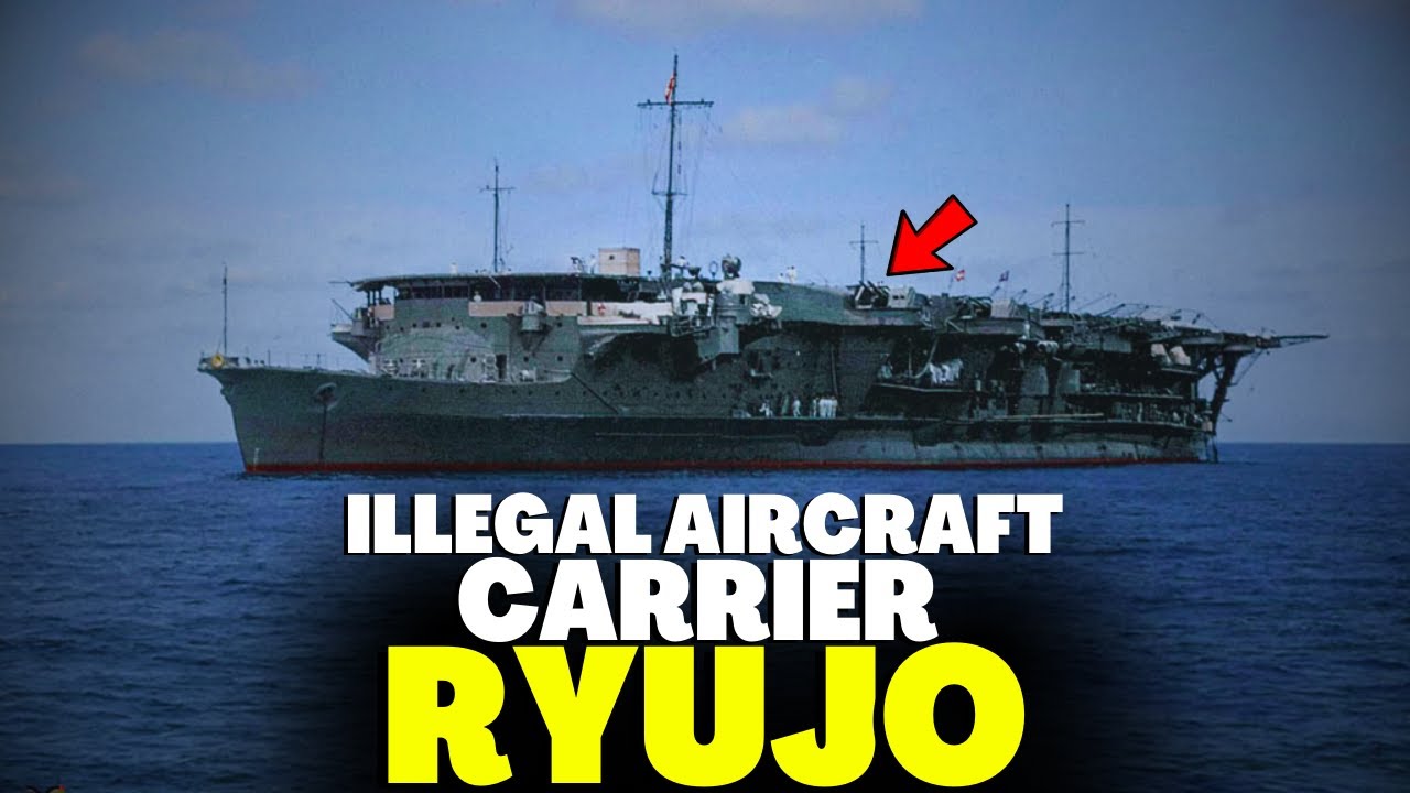 The Illegal Aircraft carrier RYUJO! - YouTube
