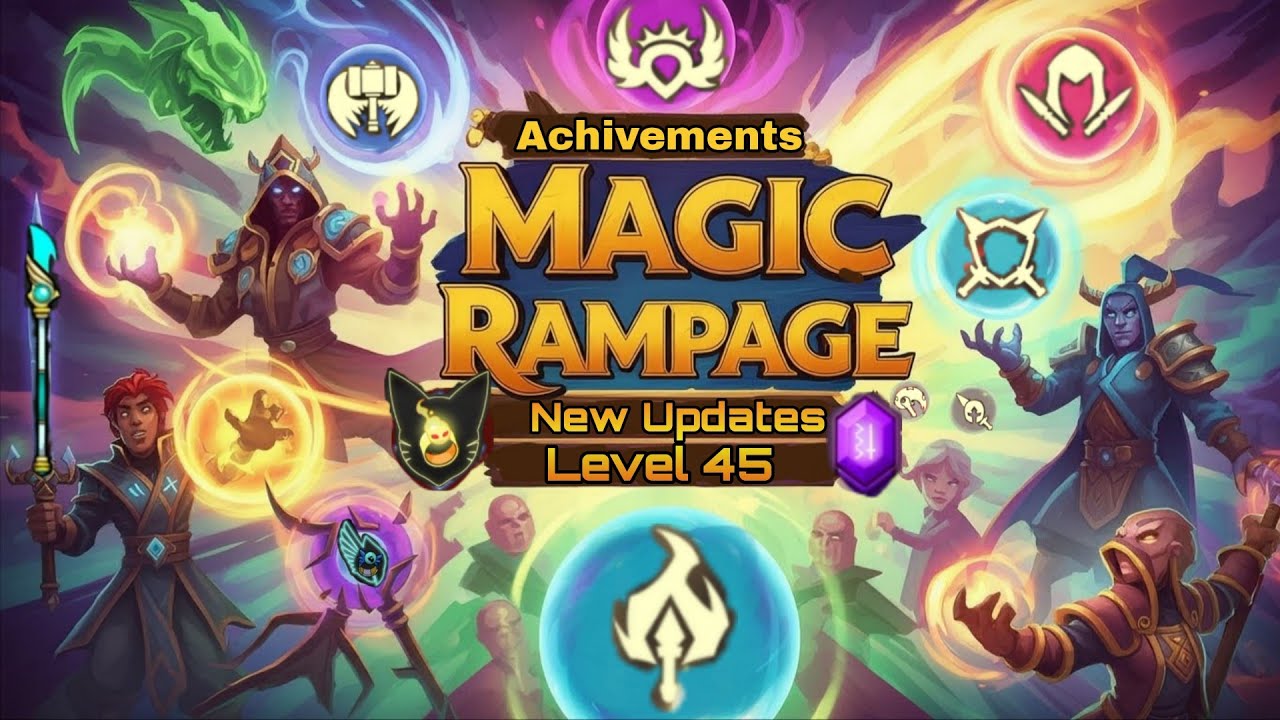 How To Get Achievements In Magic Rampage || How To Complete Magic ...