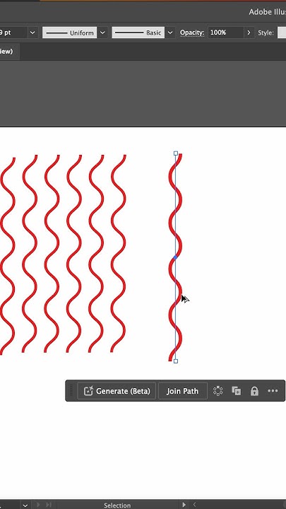 How to make zig zags in illustrator - YouTube