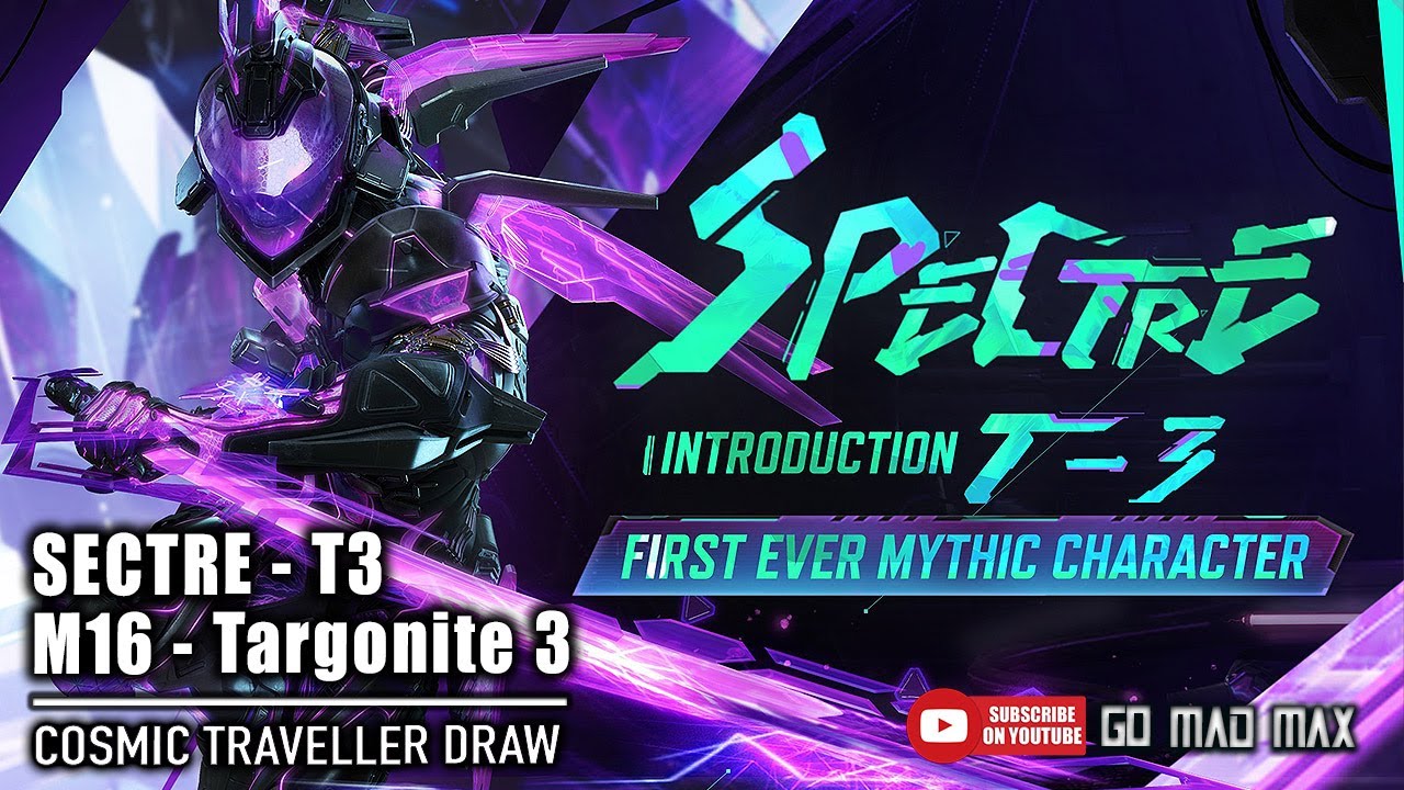 *NEW* COSMIC TRAVELLER TO GET SPECTRE T3 & LEGENDARY M16 TARGONITE 3 IN ...