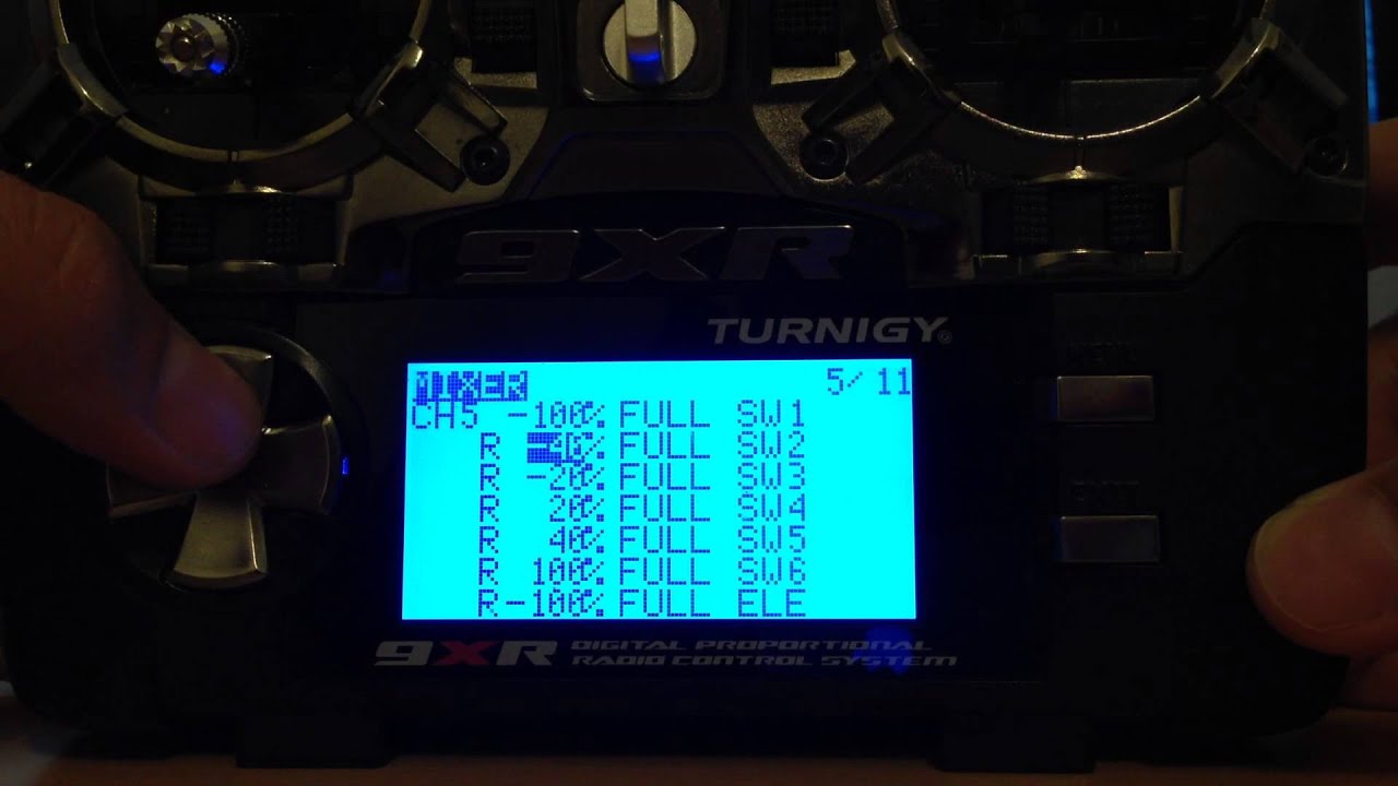 Setting up a Turnigy 9XR for switching six flight modes of ArduCopter ...